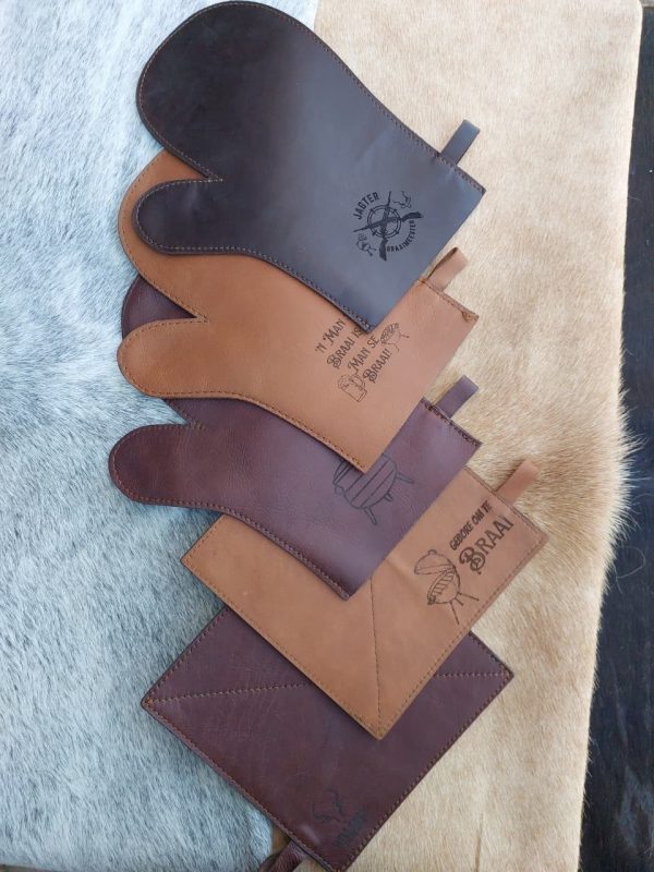 Leather Braai Gloves - Willebok